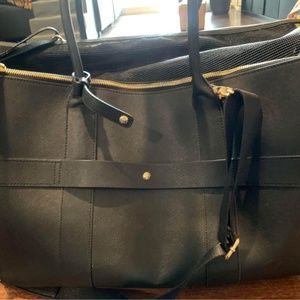 henri bendel | Dog | Henri Bendel Limited Edition Pet Carrier Black And ...